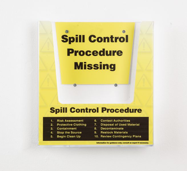 Spill Kit Signage for Clear Emergency Instructions | Seton