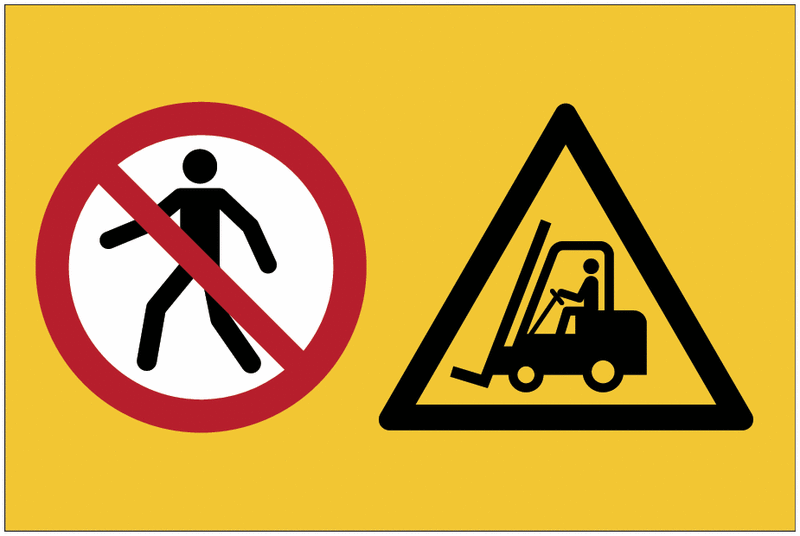 Pictogramme de manutention et panneau danger manutention | Seton