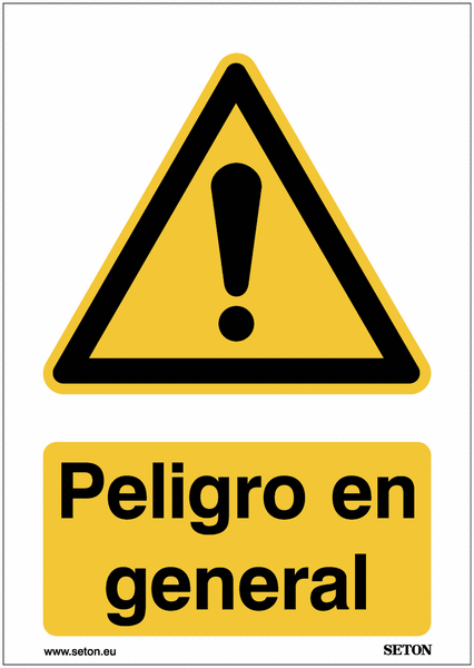 Paneles y pictogramas Peligro en general - Paneles y pictogramas ...