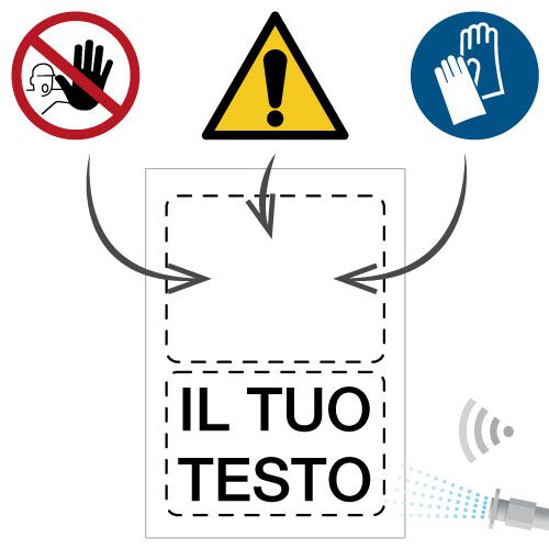 Pittogrammi sicurezza macchine e rischio meccanico | Seton