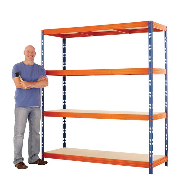 Heavy-Duty Boltless Racking - 600kg | Seton