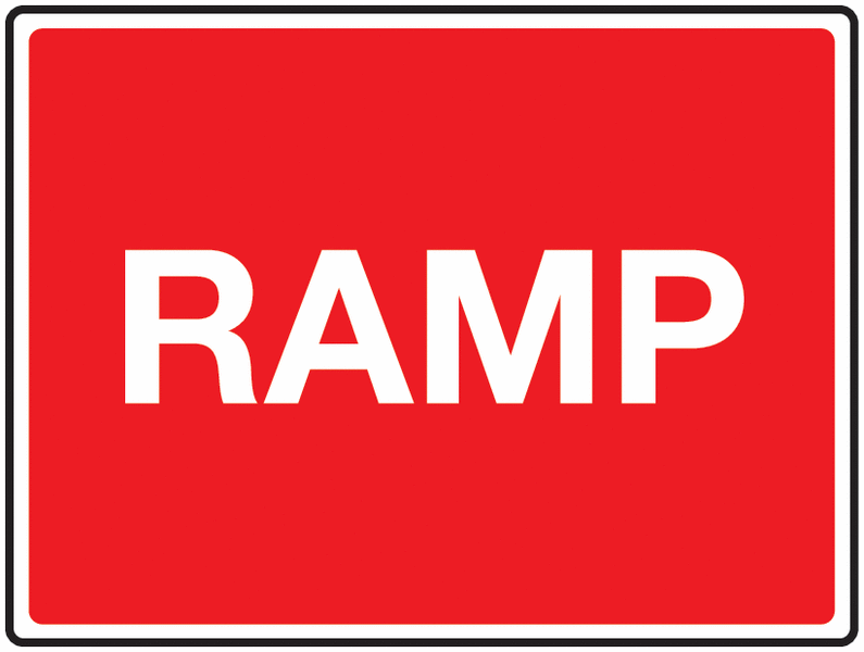 Traffic Signs - Ramp | Seton