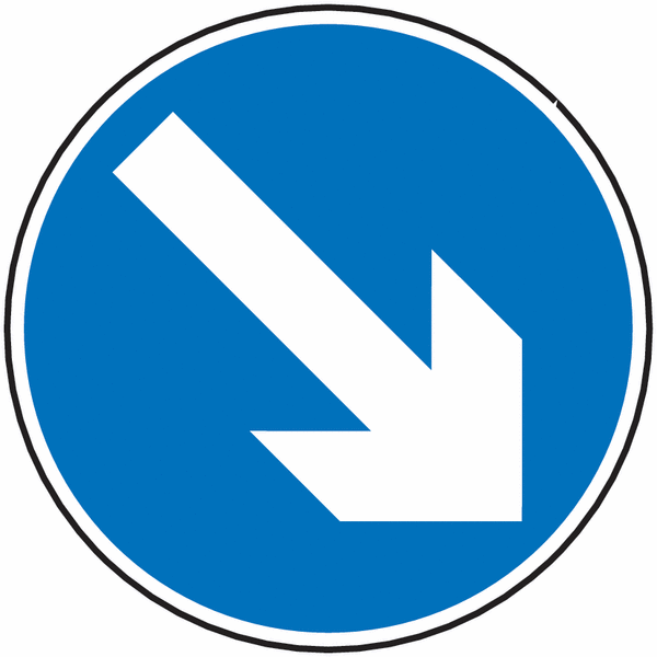 Traffic Signs - Keep Right | Seton
