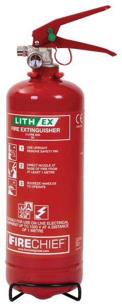 FireChief 2 Litre Lith-Ex Fire Extinguisher | Seton