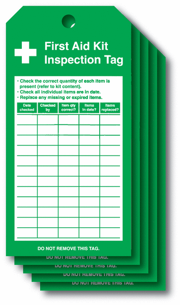 First Aid Kit Checklist Printable