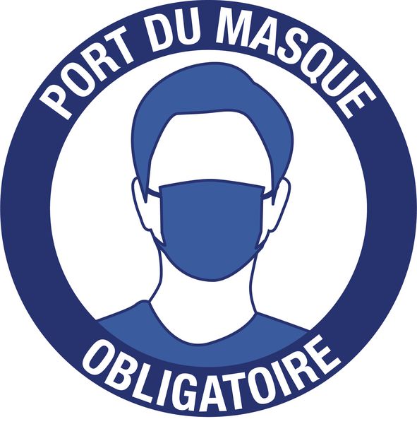 Panneaux A3/A4/A5 - Port du masque obligatoire | Seton