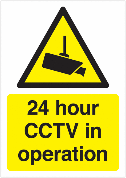 Cctv Sign Board