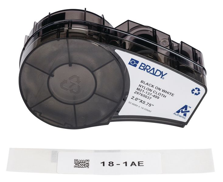 Pre-Cut Nylon Cloth Labels for M210 and M211 | Seton | Seton