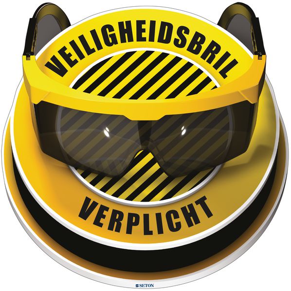 Pictogrammen veiligheidsbril verplicht, Oogbescherming | Seton