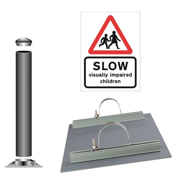 SLOW - Visually Impaired Children (Children Symbol) Sign Kit | Seton