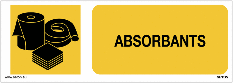 Panneaux à message horizontal - Absorbants | Seton
