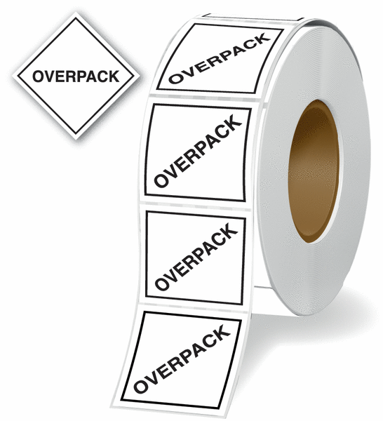 Overpack Labels | Packaging Labels | Seton | Seton