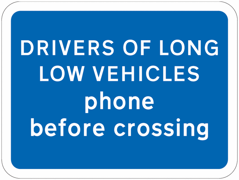 Traffic Signs - Drivers Phone Before Crossing | Seton