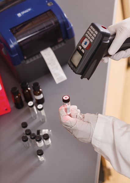 Continuous Polyester Lab Labels For Brady Printers | Seton