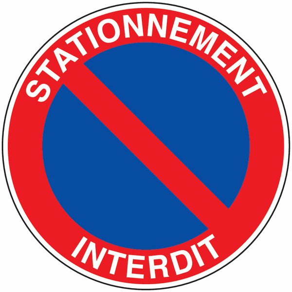 Panneau Stationnement interdit | Signals
