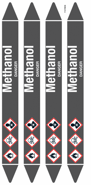 Methanol - European Linerless Pipemarkers | Seton