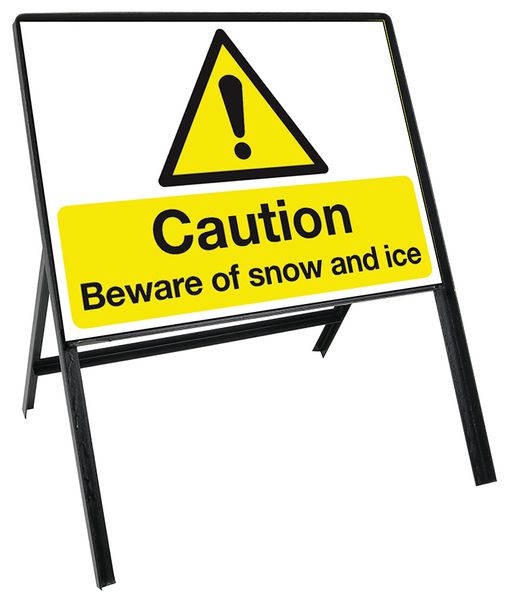 Heavy Duty Temporary Winter Sign Kits | Seton