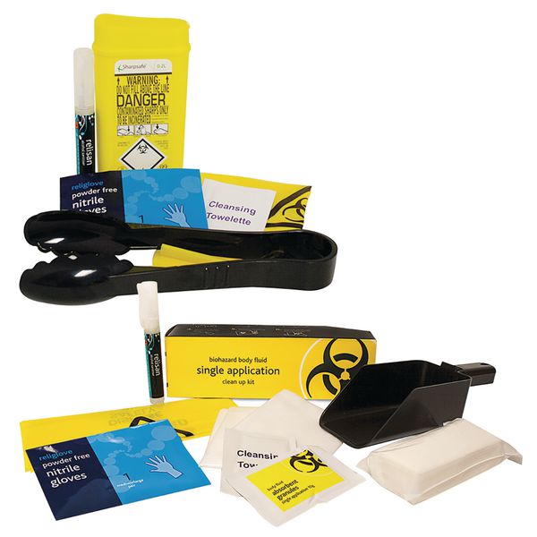 Sharps & Biohazard Single Application Combination Kit | Seton