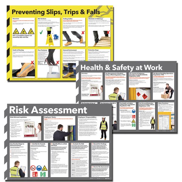 Health and Safety/Risk Prevention Poster Multipack | Seton