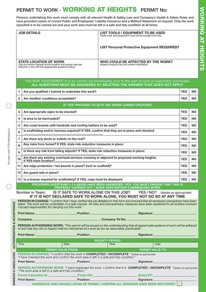 Permits to Work | Seton