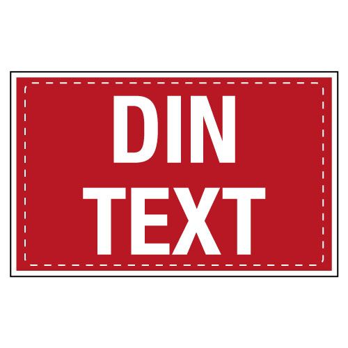 Kundanpassade skyltar med egen text, aluminium eller PVC | Seton