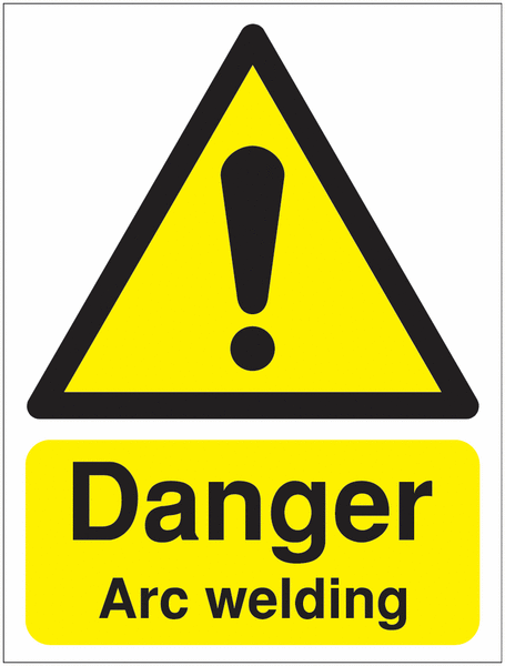 Danger Arc Welding Sign | Seton