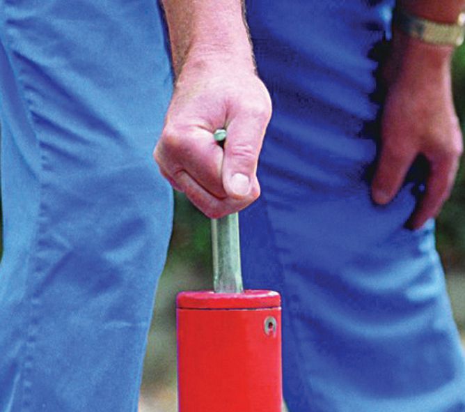 Retractable Post - Key | Seton