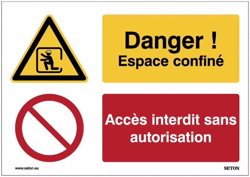 Panneau D'interdiction De Zone Flexible
