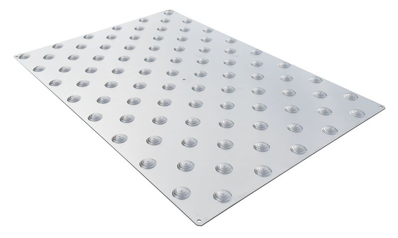 Bande podotactile en aluminium | Seton
