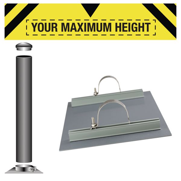 Maximum Height Traffic Sign and Installation Kit | Seton