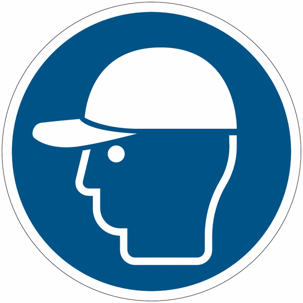Pictogramme Casquette de sécurité obligatoire | Seton