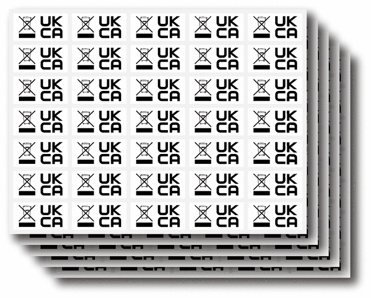 UKCA & WEEE Combined Labels. Quick Easy Delivery Assured | Seton