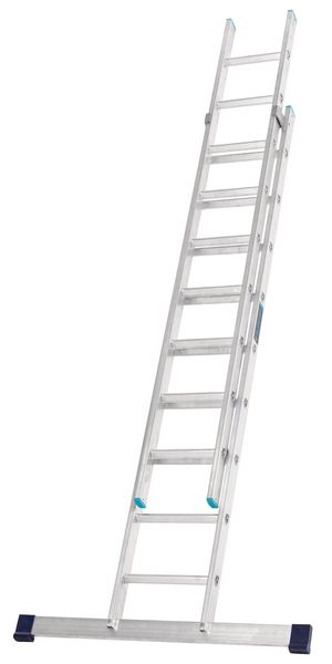 Taskmaster Double Extension Aluminium Ladder | Seton