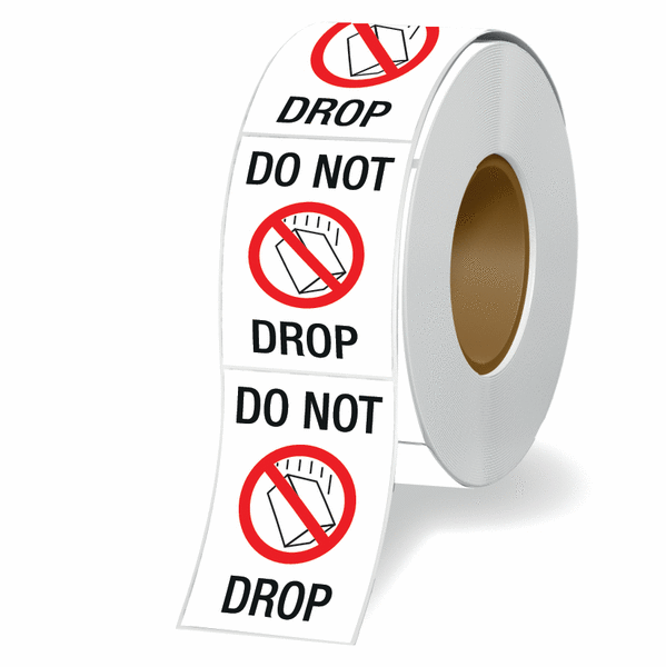 Do Not Drop - Shipping & Packing Labels | Seton