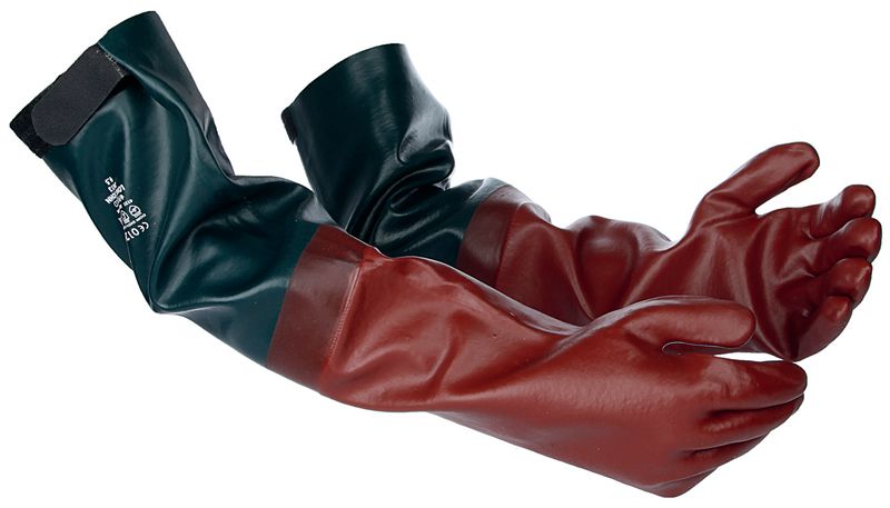 Long pvc gloves store