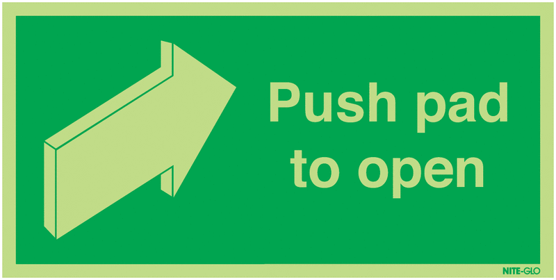 Push Button To Open Sign Display Signs Buy Push Sign