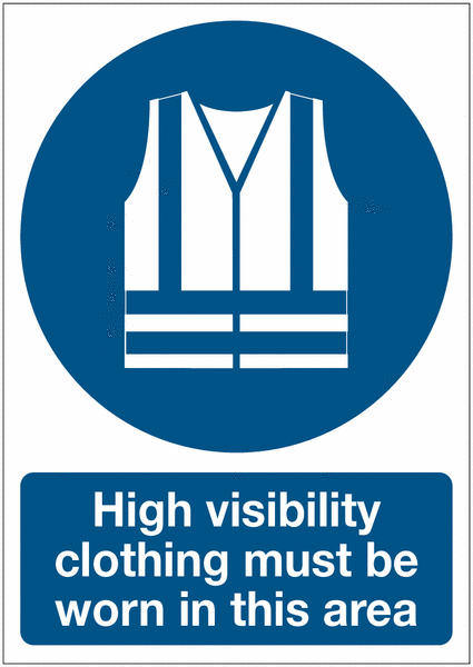 High Visibility Clothing Must Be Worn Upgrade Signs | Seton