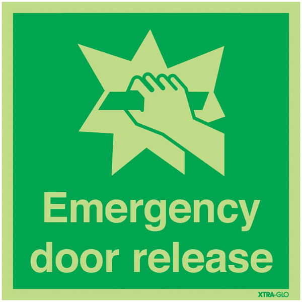 Emergency Procedure Signs 25 Room Cleared Door Tags - Red Emergency ...
