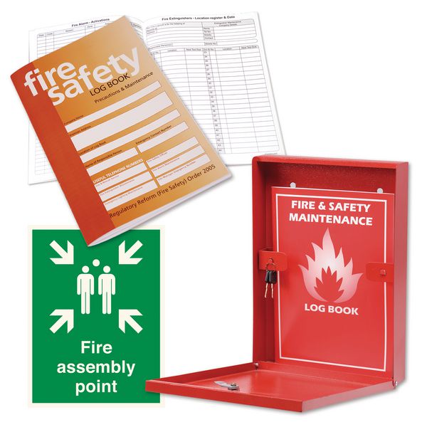 Fire Log Books & Document Storage Cabinets | Seton