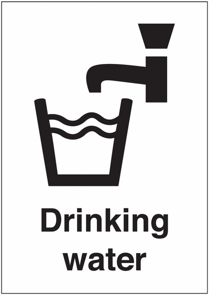 Drinking Water Information Signs | Seton