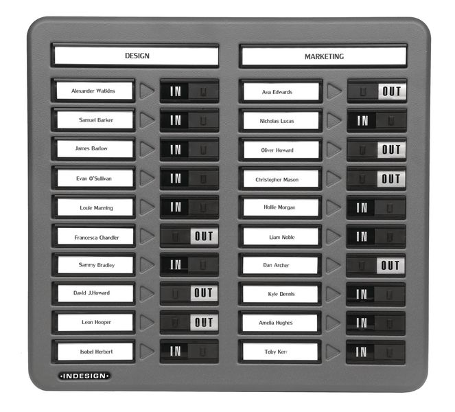 In/Out Boards Varied Range Including Photo In/Out Boards | Seton