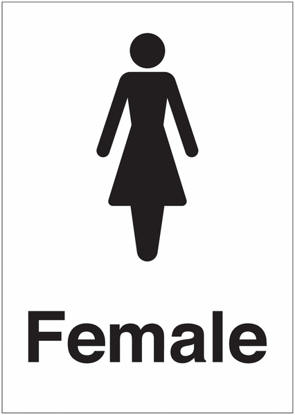 Female Toilet Sign | Seton