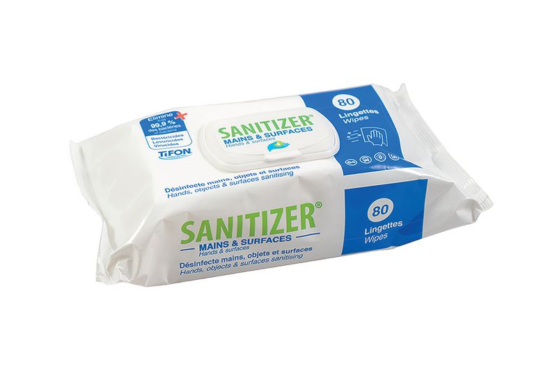 Lingettes désinfectantes pour mains et surfaces | Signals