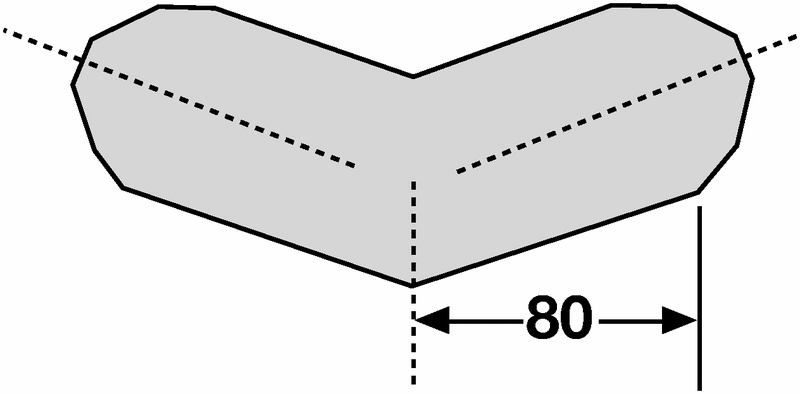 Polyurethane Foam Impact Protection - Corner Edge Protectors | Seton
