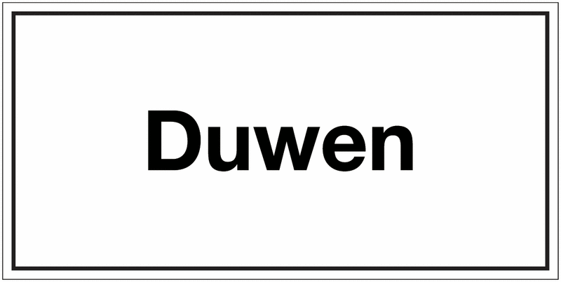 Informatiestickers - Duwen | Seton