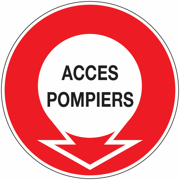 Panneau Des Pompiers