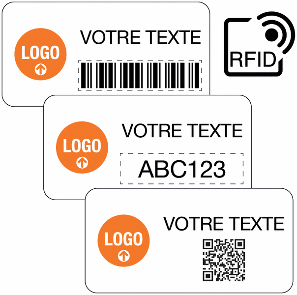 Étiquettes RFID personnalisables pour gestion et traçabilité | Seton