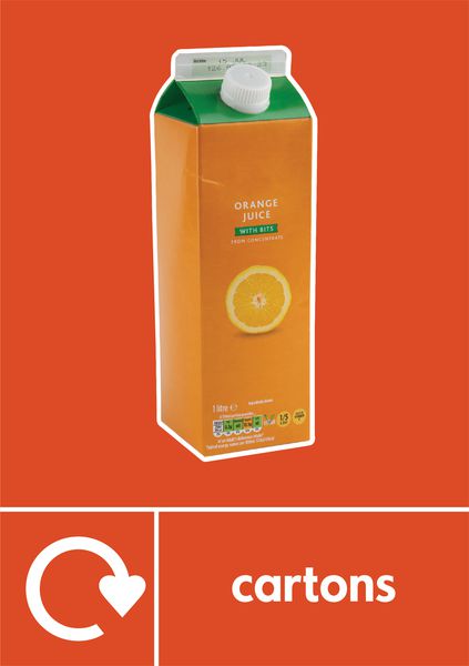 Cartons - WRAP Photographic Recycling Signs | Seton