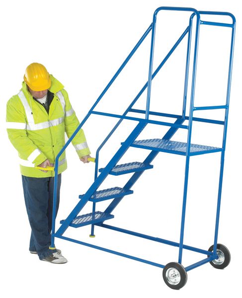 Steel & Galvanised Mobile Safety Steps | Seton