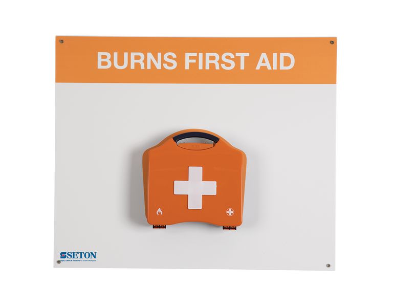 Medium Burns First Aid Kit Shadowboard | Seton